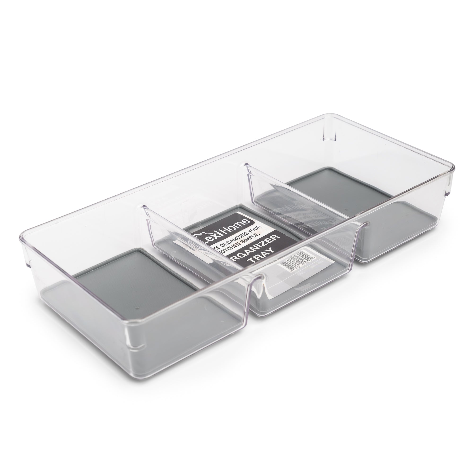 Acrylic Fridge Multi Compartment Tray Organizers - Kitchen Pantry ...